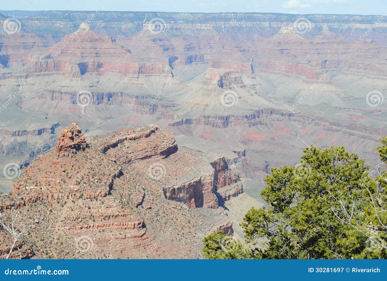 Grand Canyon in Spring stock image. Image of large, layers - 30281697