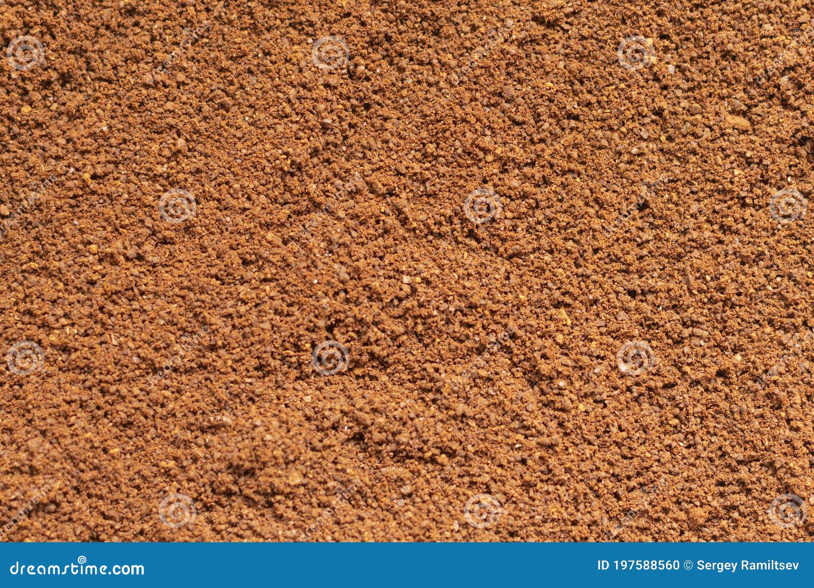 Shot of Ground Coffee Surface Stock Photo - Image of shot, instant ...