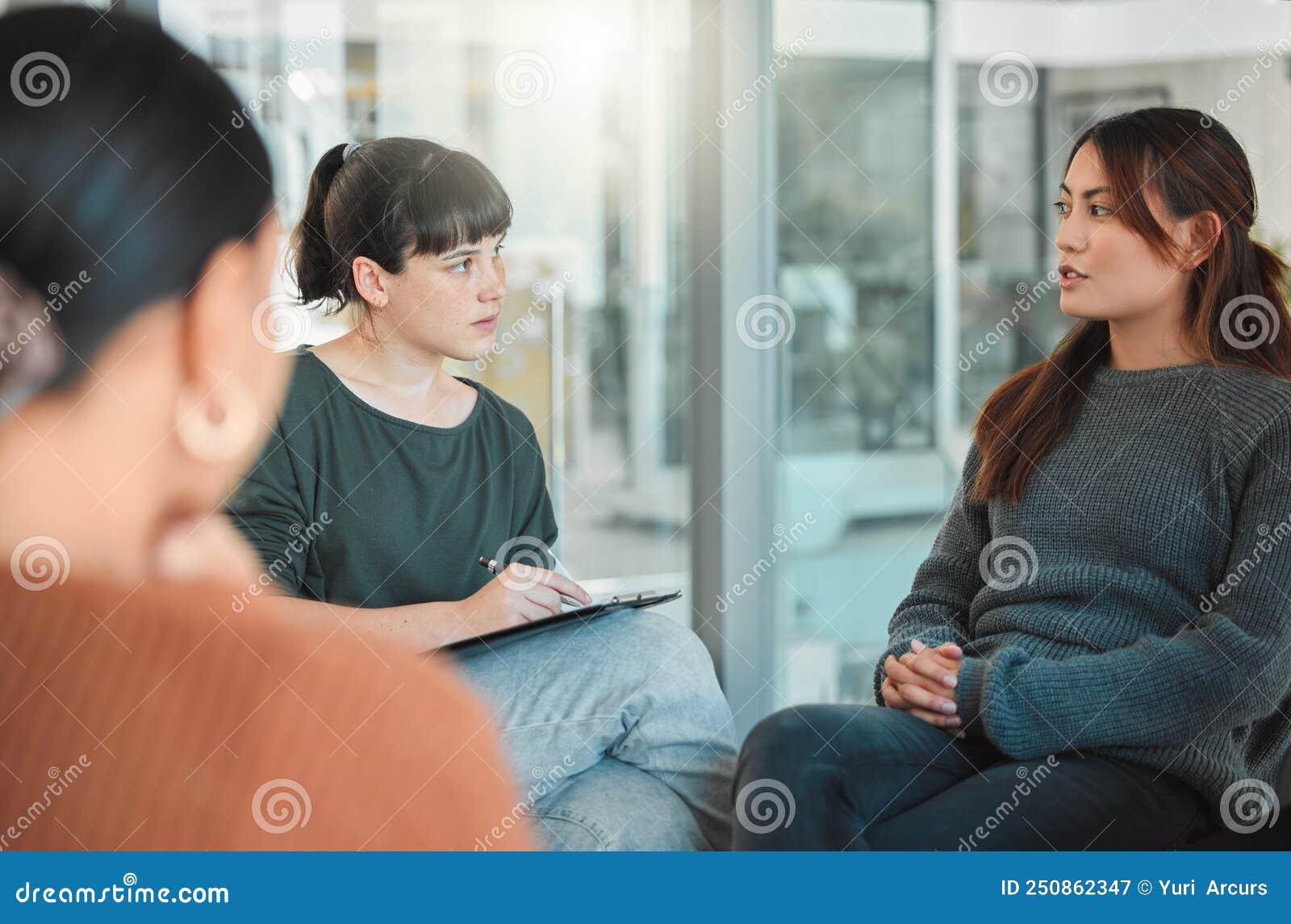 These Sessions Keep Us Going. Shot of a Group of People Attending a ...