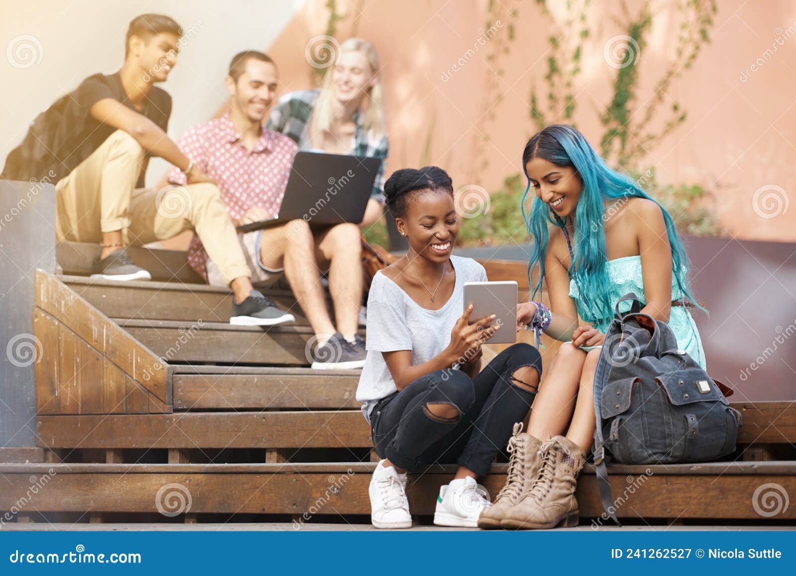 Educate Yourself by Educating Each Other Stock Image - Image of ...