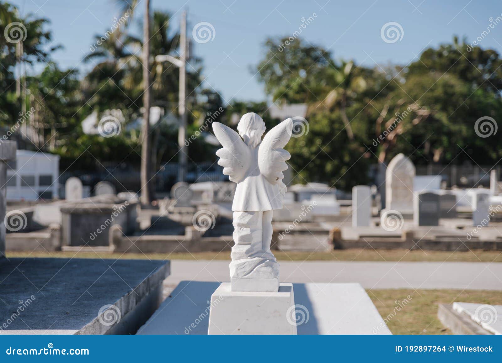 A Shot of Historic Key West Cemetery, USA Editorial Stock Image - Image ...