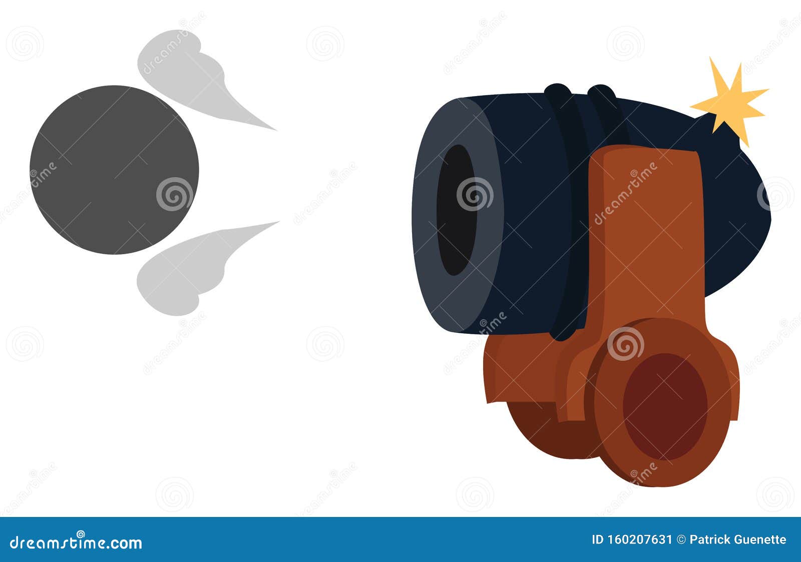 Shot, illustration, vector stock vector. Illustration of circle - 160207631