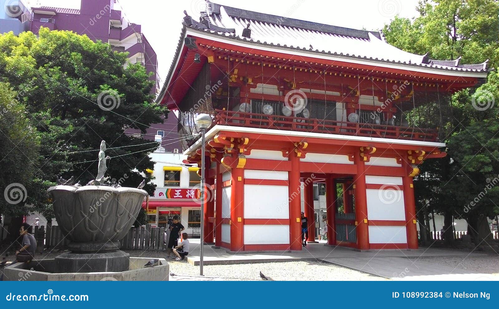 Japan Ancient Historical Temple Stock Photo - Image of landmark ...