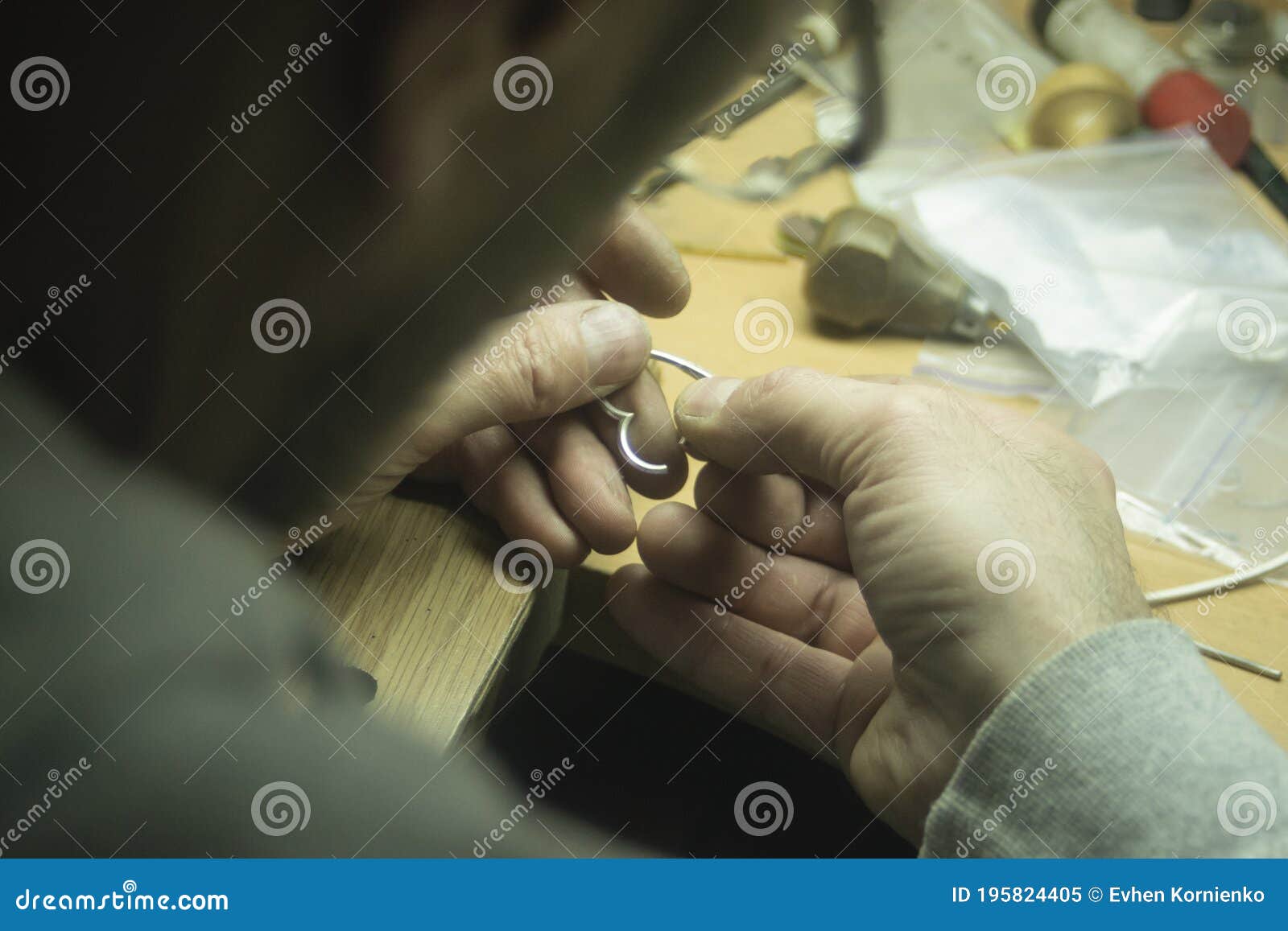Jewelry work stock image. Image of business, jewelr - 195824405