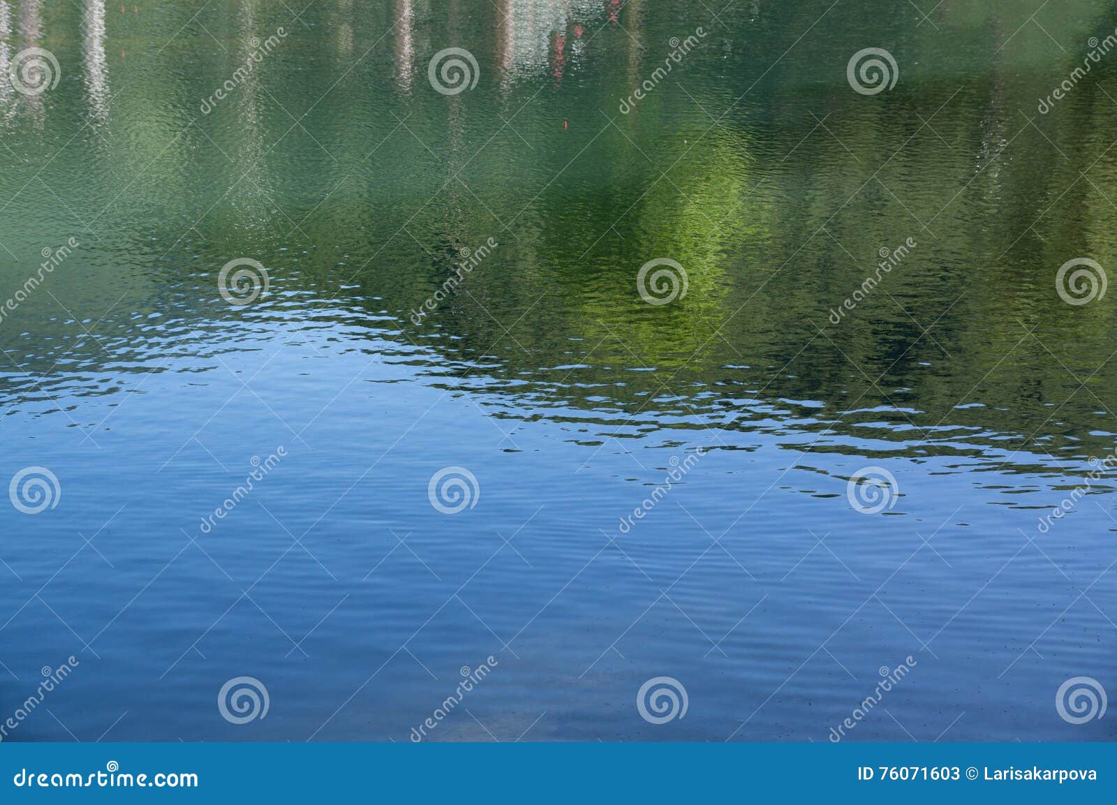 Shot of Lake Scenic in Summer. Blurred Nature Unfocused Background ... Shot of Lake Scenic in Summer. Blurred Nature Unfocused Background ...