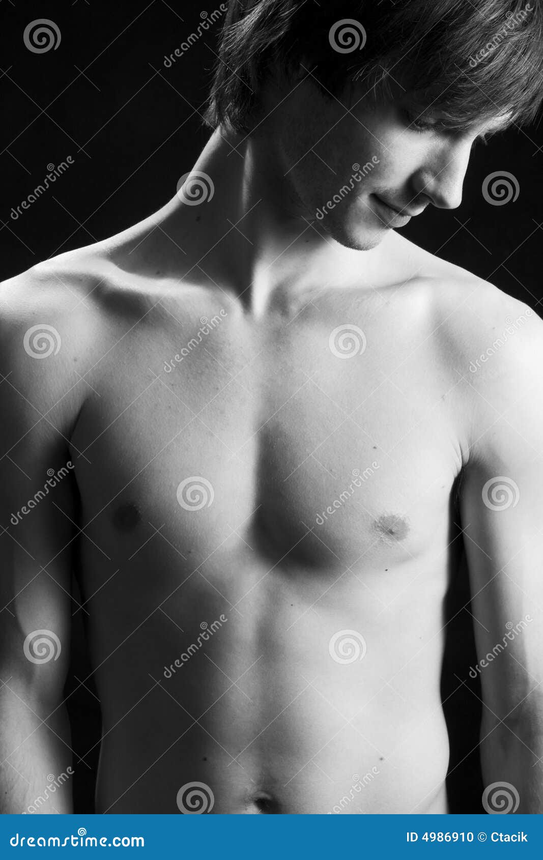 Shot of a male torso stock photo. Image of stomach, skin - 4986910