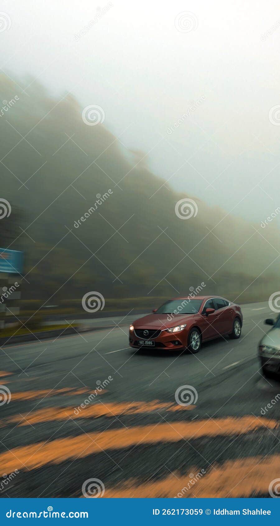 Shot a Moving Car Using Action Pan Mode Editorial Stock Image - Image ...