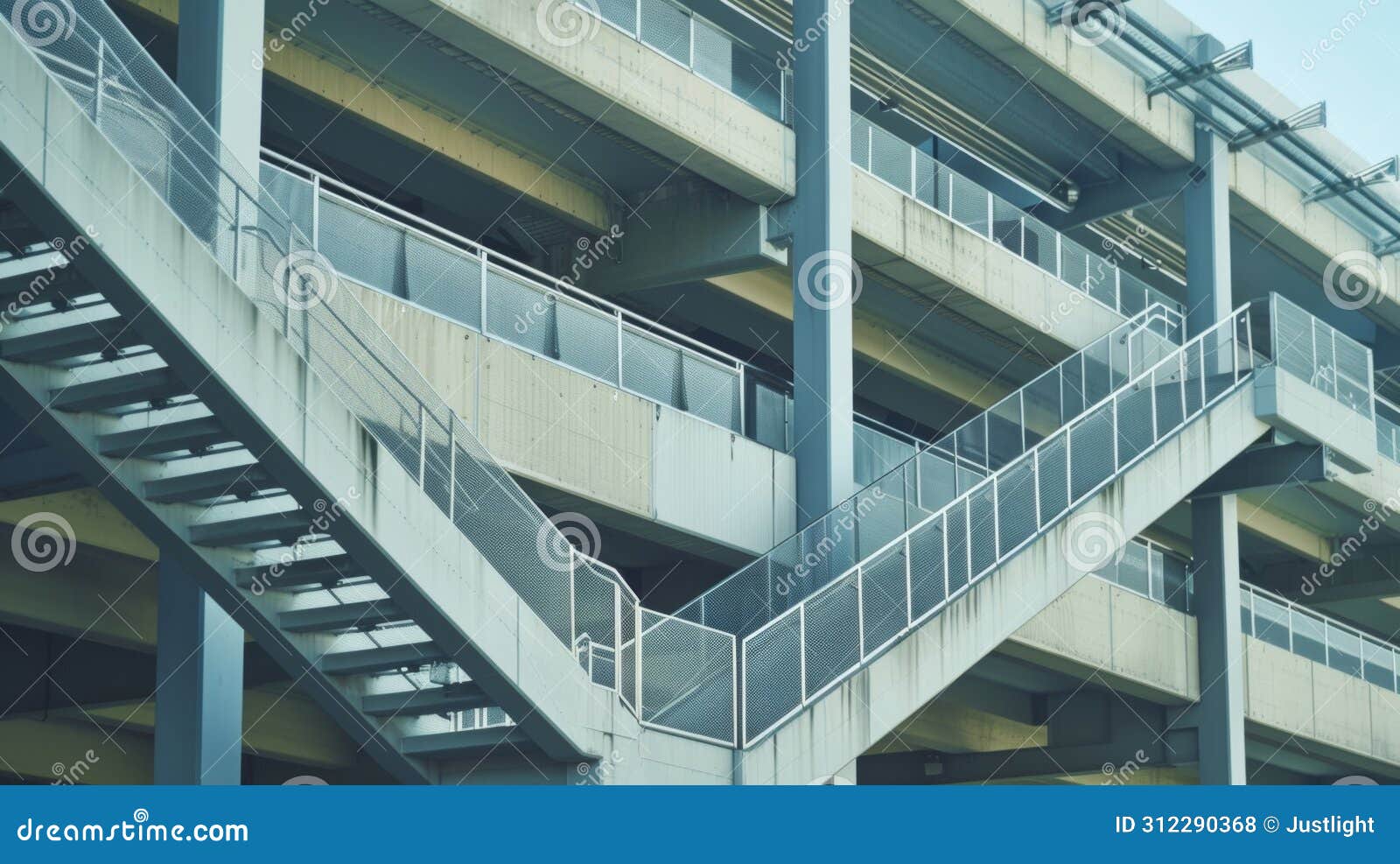 A Shot of the Multiple Emergency Exits Located at Different Points ...