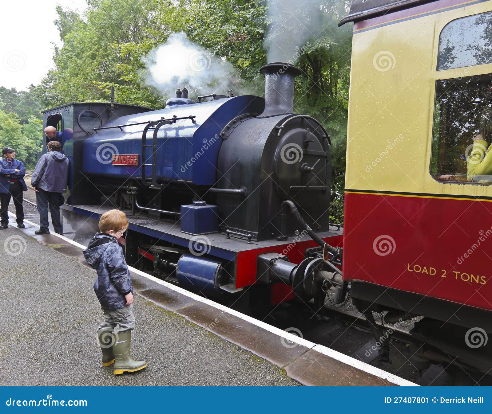 A Shot of the Princess Steam Train Editorial Photo - Image of lakeside ...