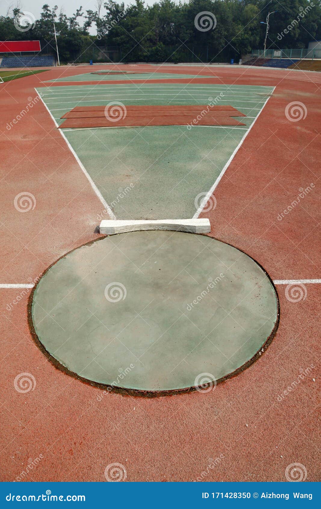 The shot put site stock photo. Image of recreation, line - 171428350