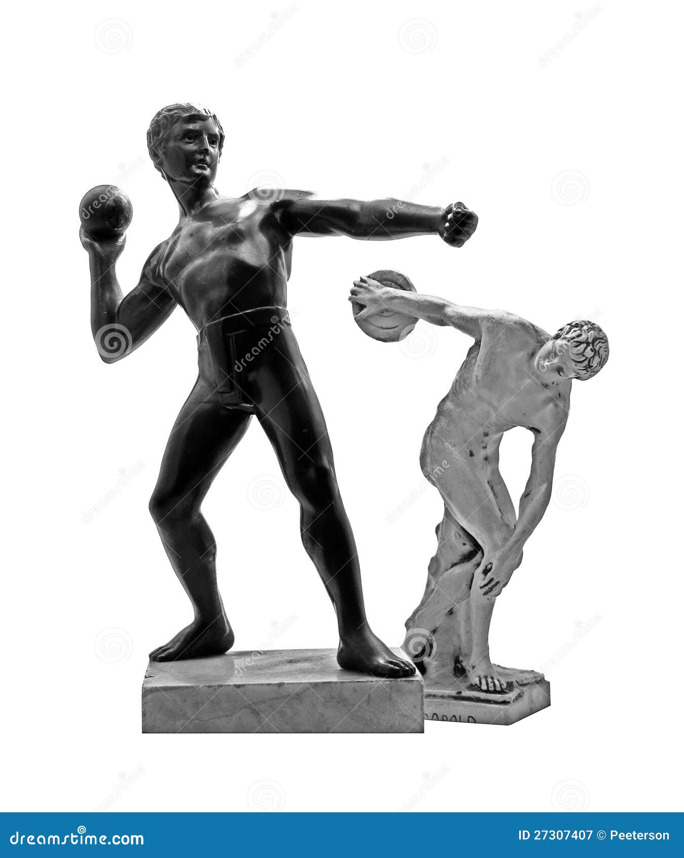 Discus Thrower Stock Image | CartoonDealer.com #91084141