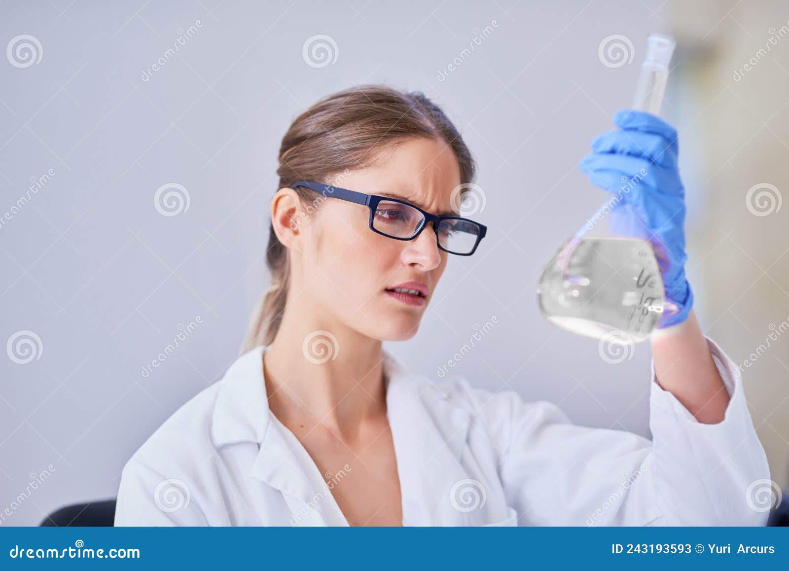 Advancing Science through Methodical Research. Shot of a Scientist ...