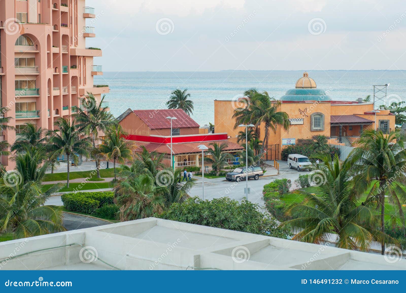 Shot of a Small Mexican Town Stock Photo - Image of vendors, mexican ...