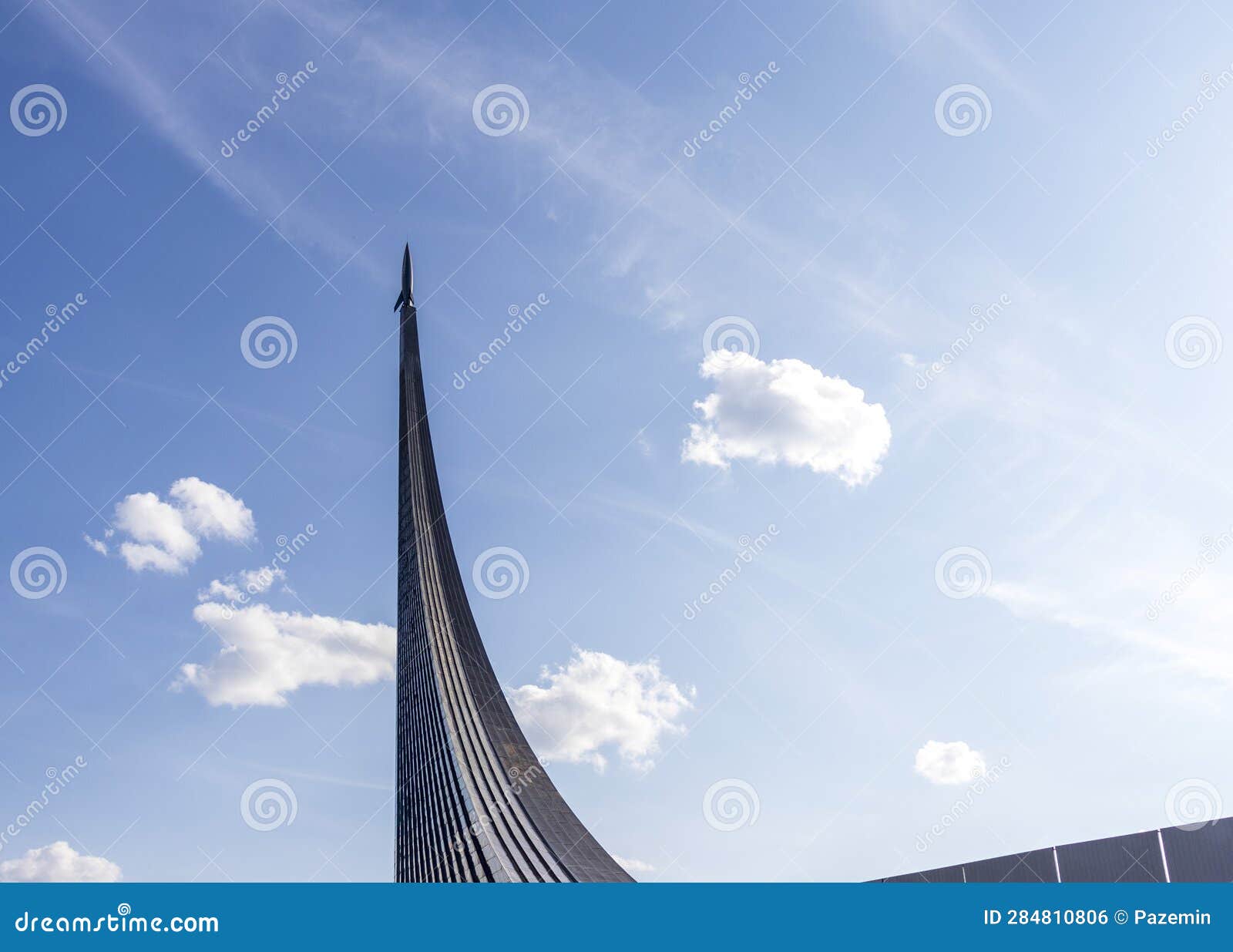 Shot of the Space Rocket Monument. Arts Editorial Photo - Image of ...