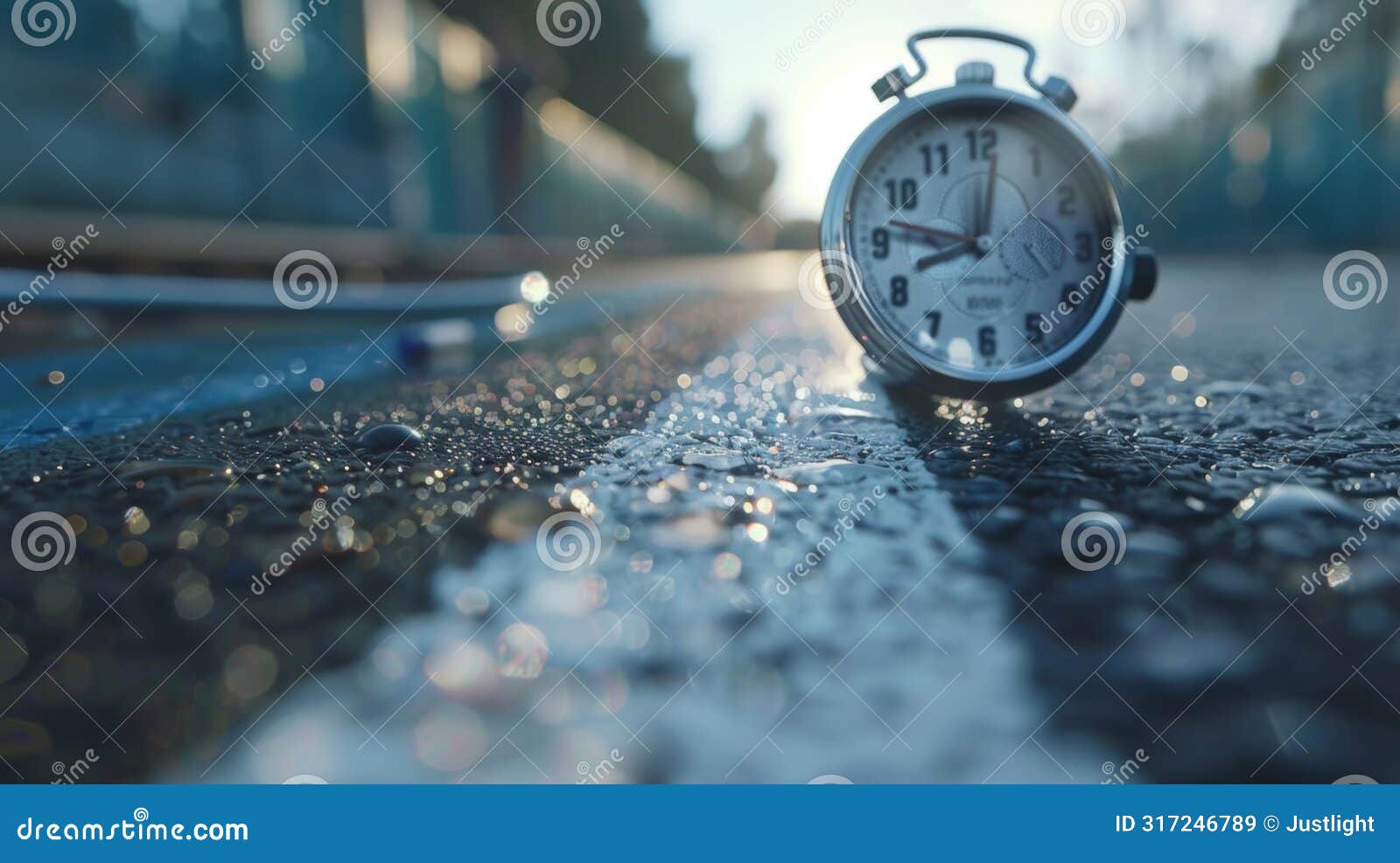 A Shot of a Stopwatch in Motion Capturing the Precise Timing of a ...