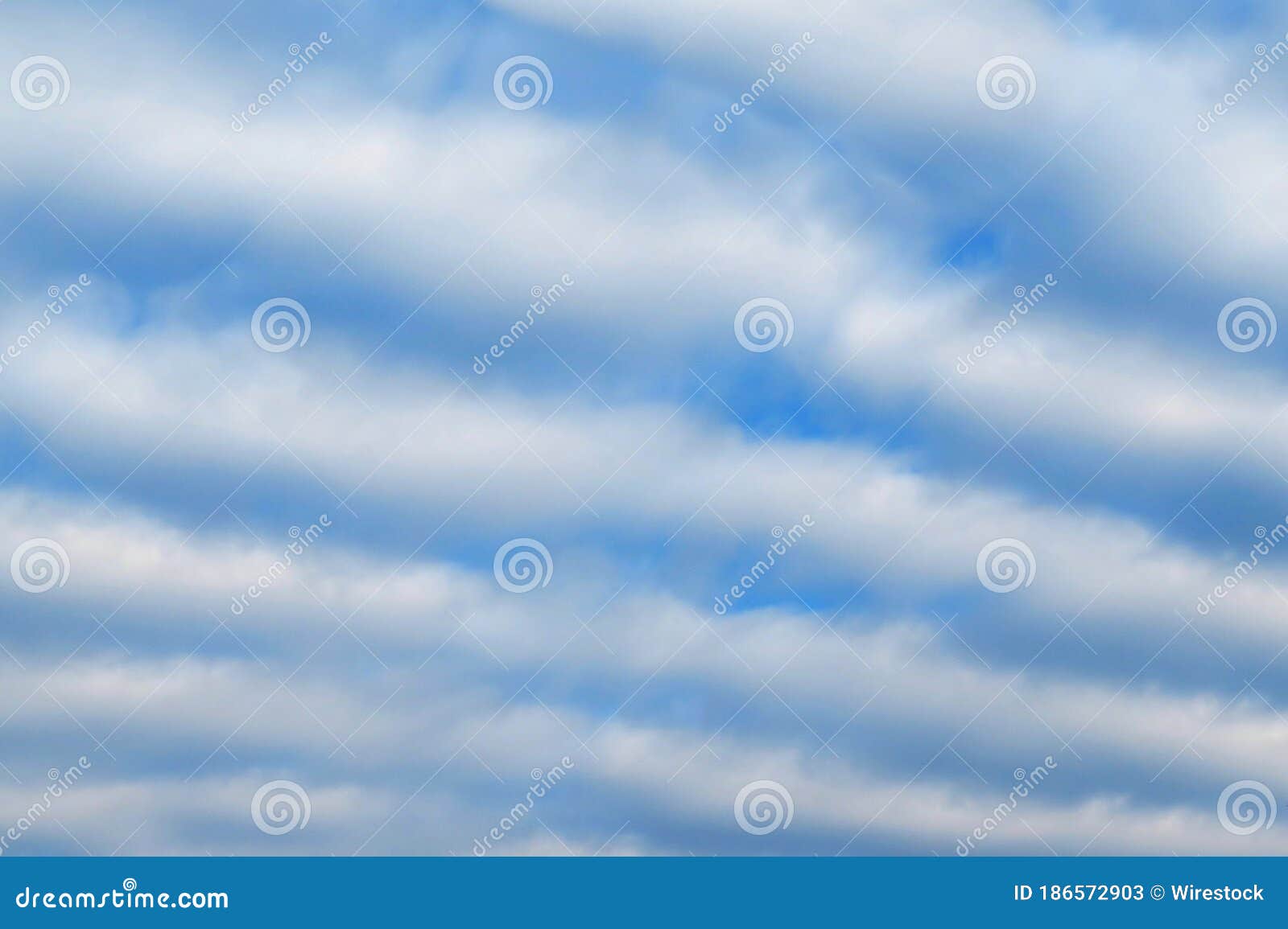 Shot of a Stratus Clouds on the Sky Stock Image - Image of color, water ...