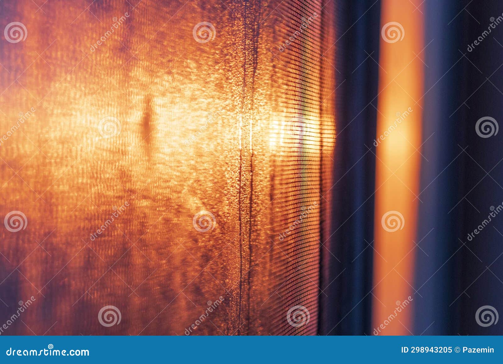 Shot of the Sun Setting and Reflecting in the Window. Concept Stock ...