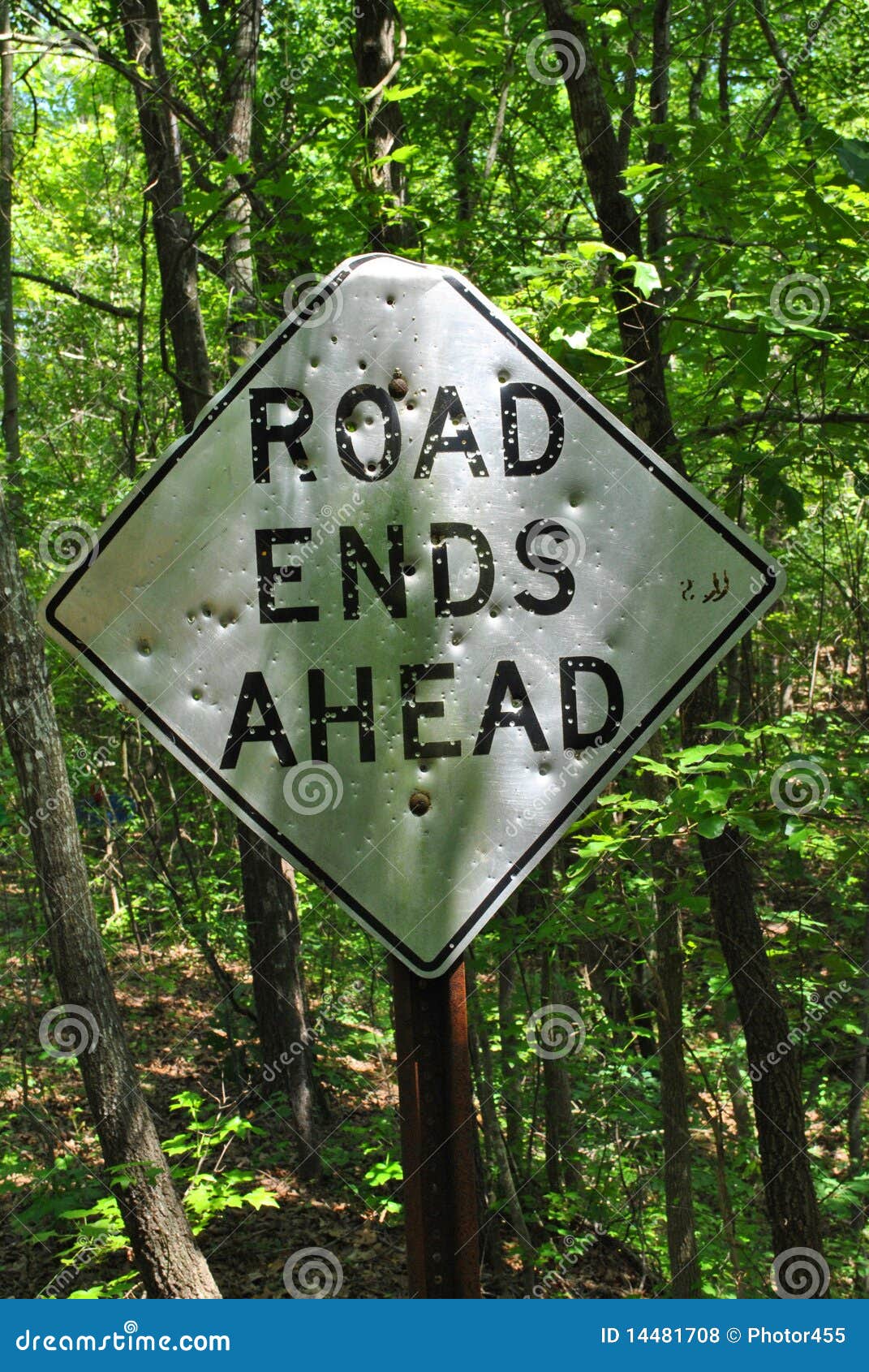 Shot Up Old Sign stock photo. Image of traffic, roadside - 14481708