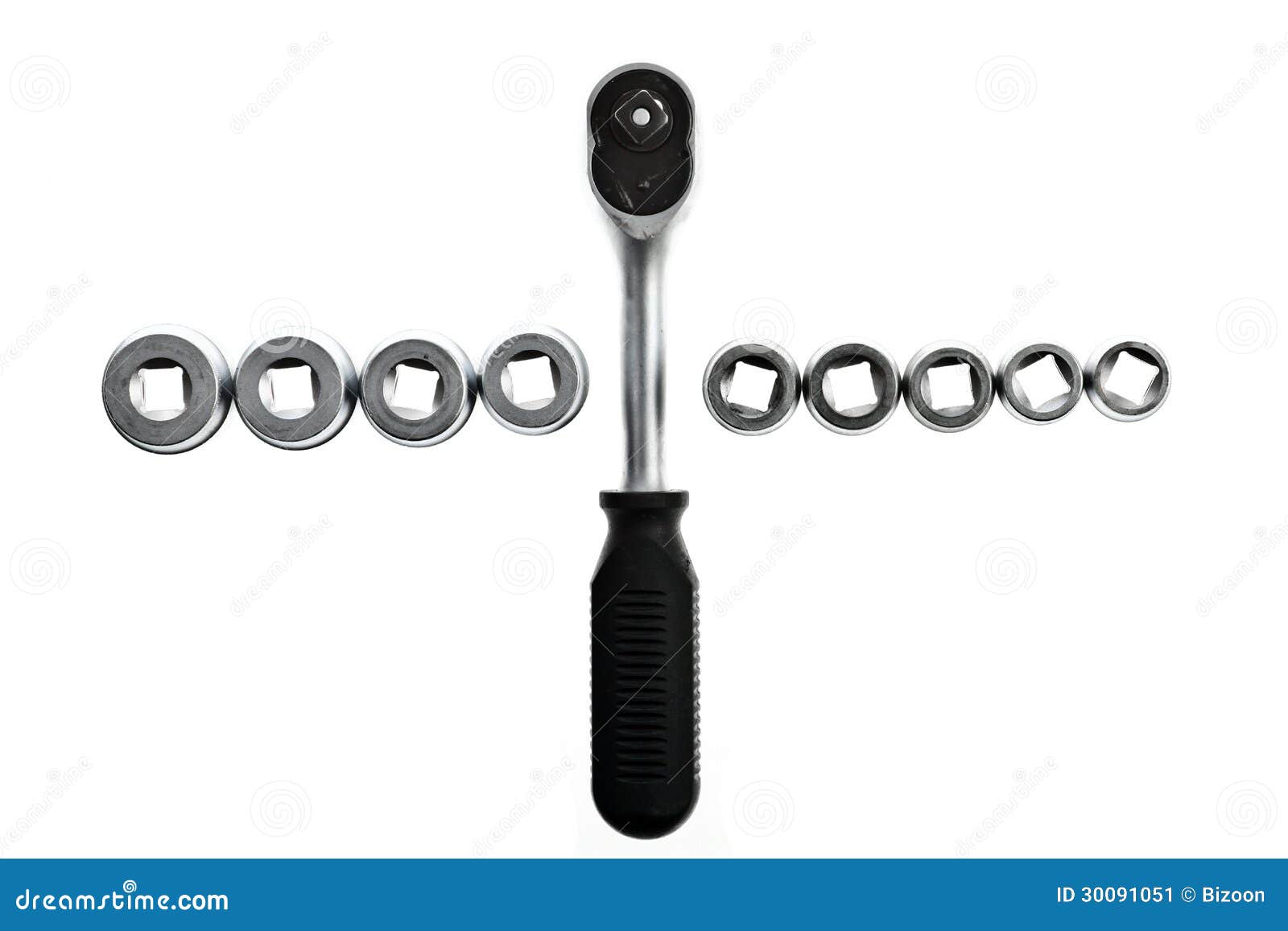 Spanner tools set stock image. Image of metallic, ratchet - 30091051