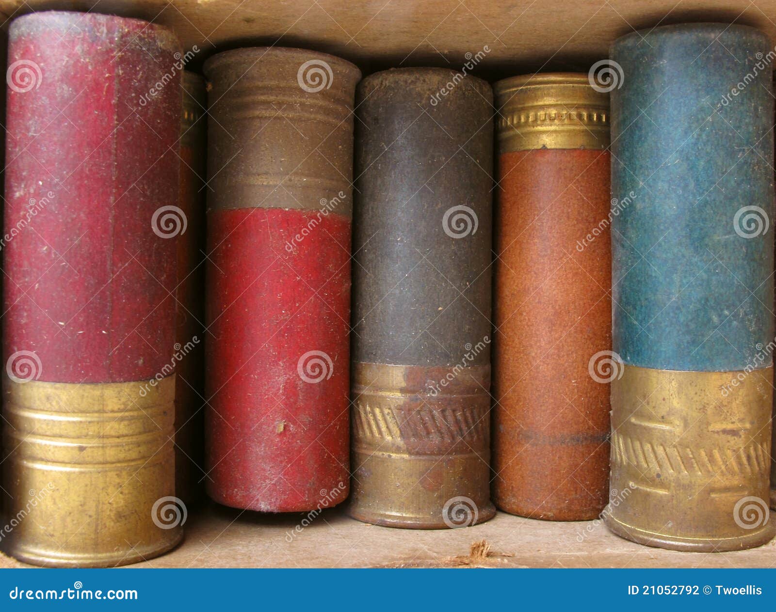 Shotgun Shells stock photo. Image of rifle, cartridge - 21052792