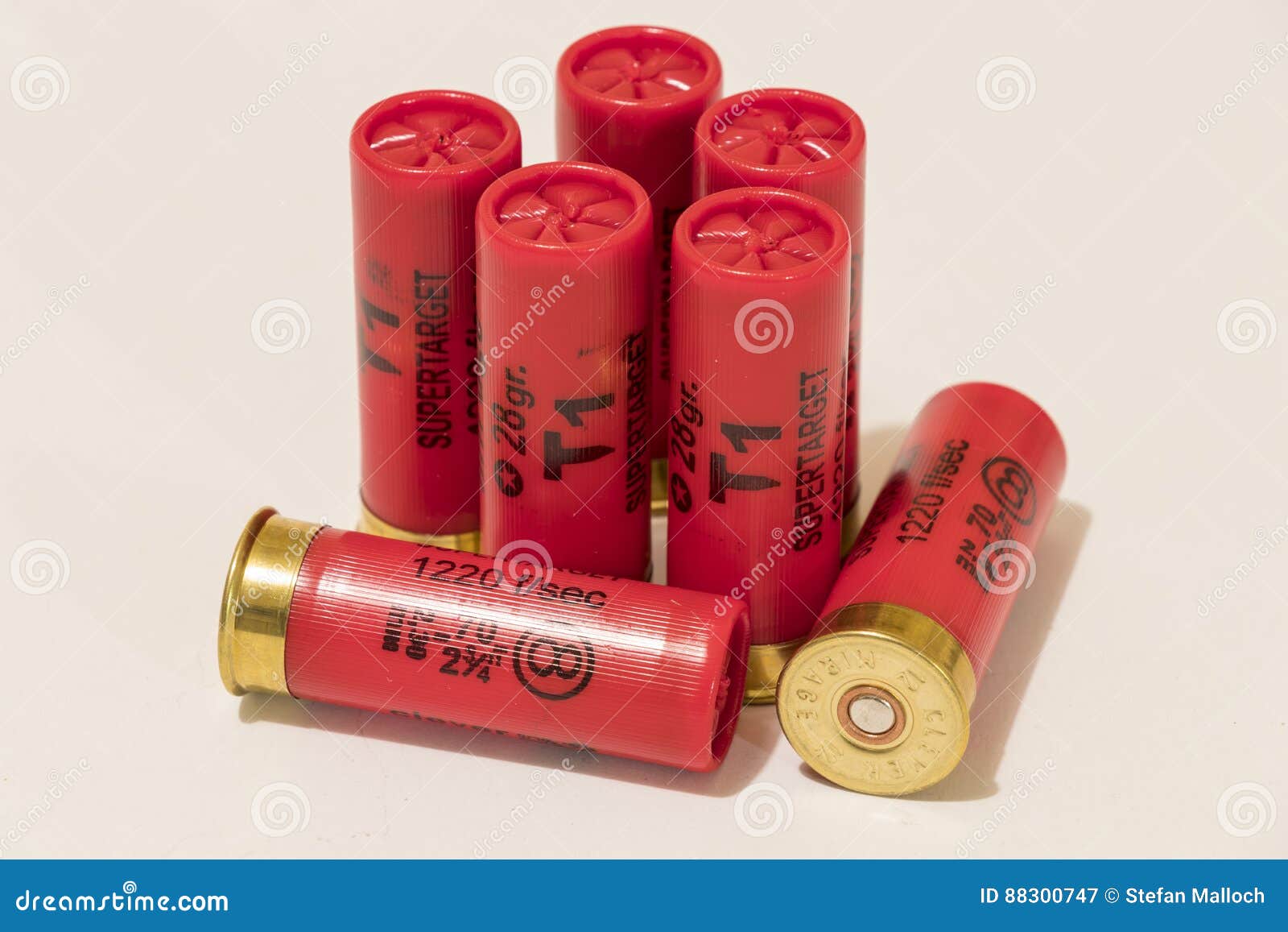 Shotgun Shells Pile stock image. Image of long, pistol - 88300747
