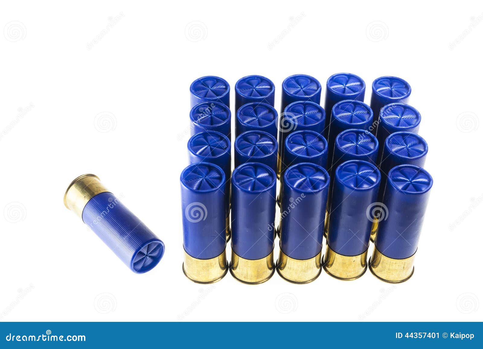 Shotgun shells stock image. Image of ammunition, target - 44357401