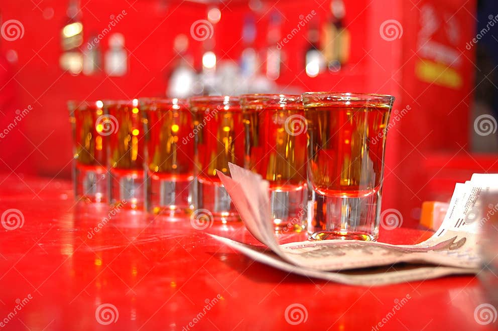Shots in bar stock image. Image of shots, alcohol, whiskey - 3217789