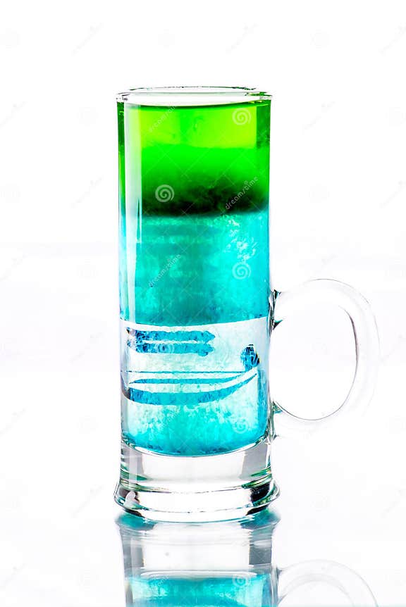 Shots of colored layers stock photo. Image of vodka - 139013558
