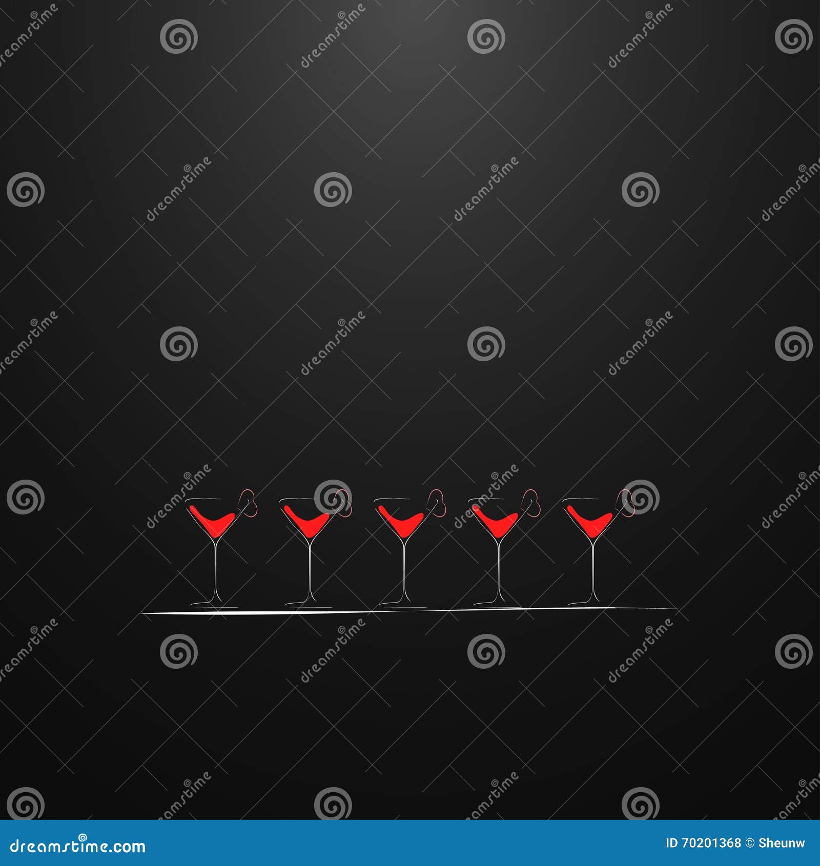 Shots Menu Chalk Vector Illustration | CartoonDealer.com #40351466