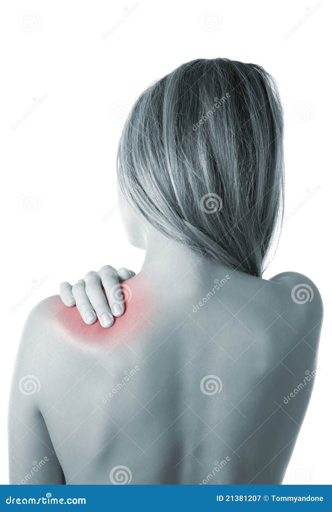 Shoulder ache stock image. Image of injury, body, neck - 21381207