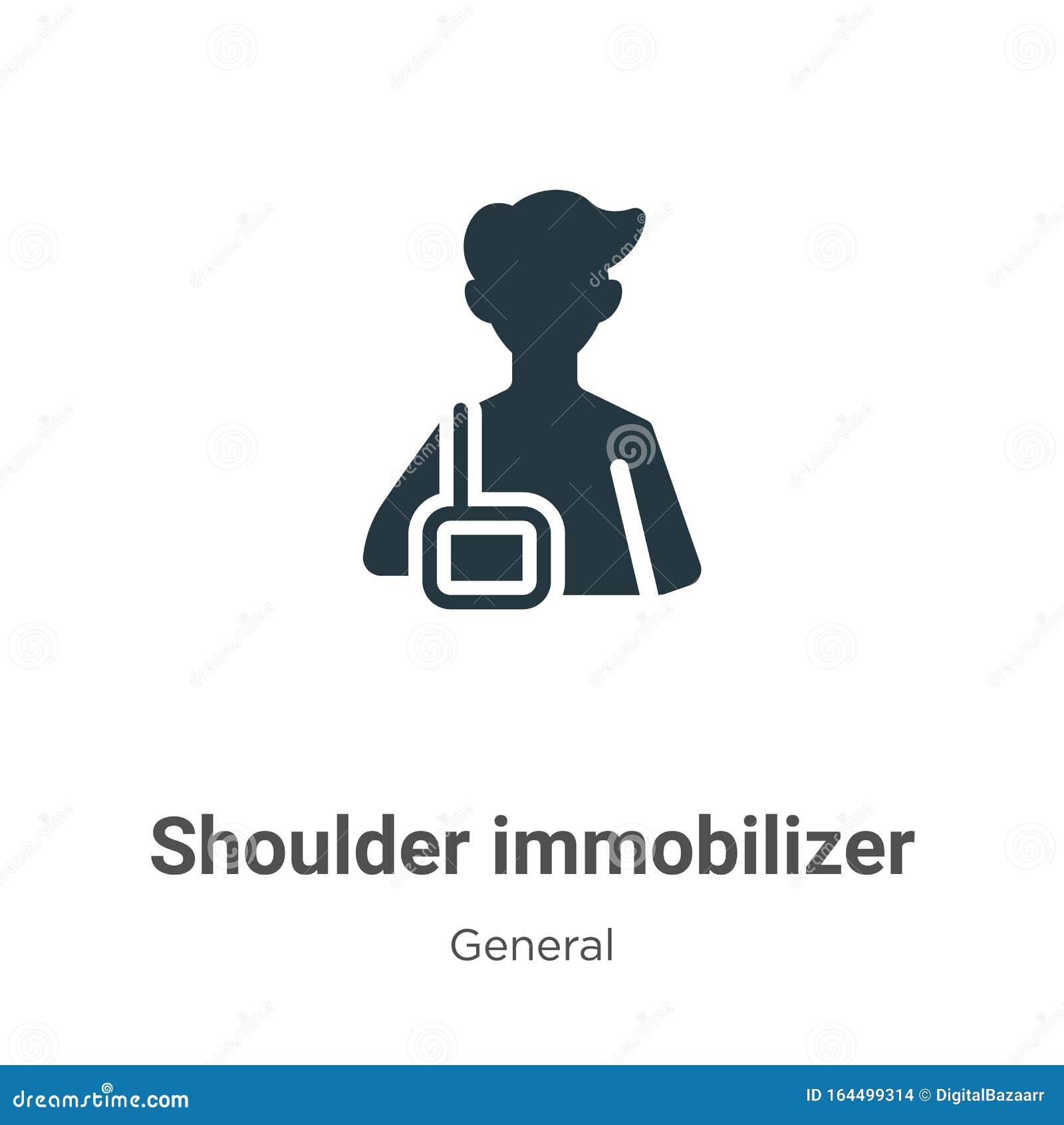 Shoulder Immobilizer Icon. Trendy Shoulder Immobilizer Logo Concept On ...