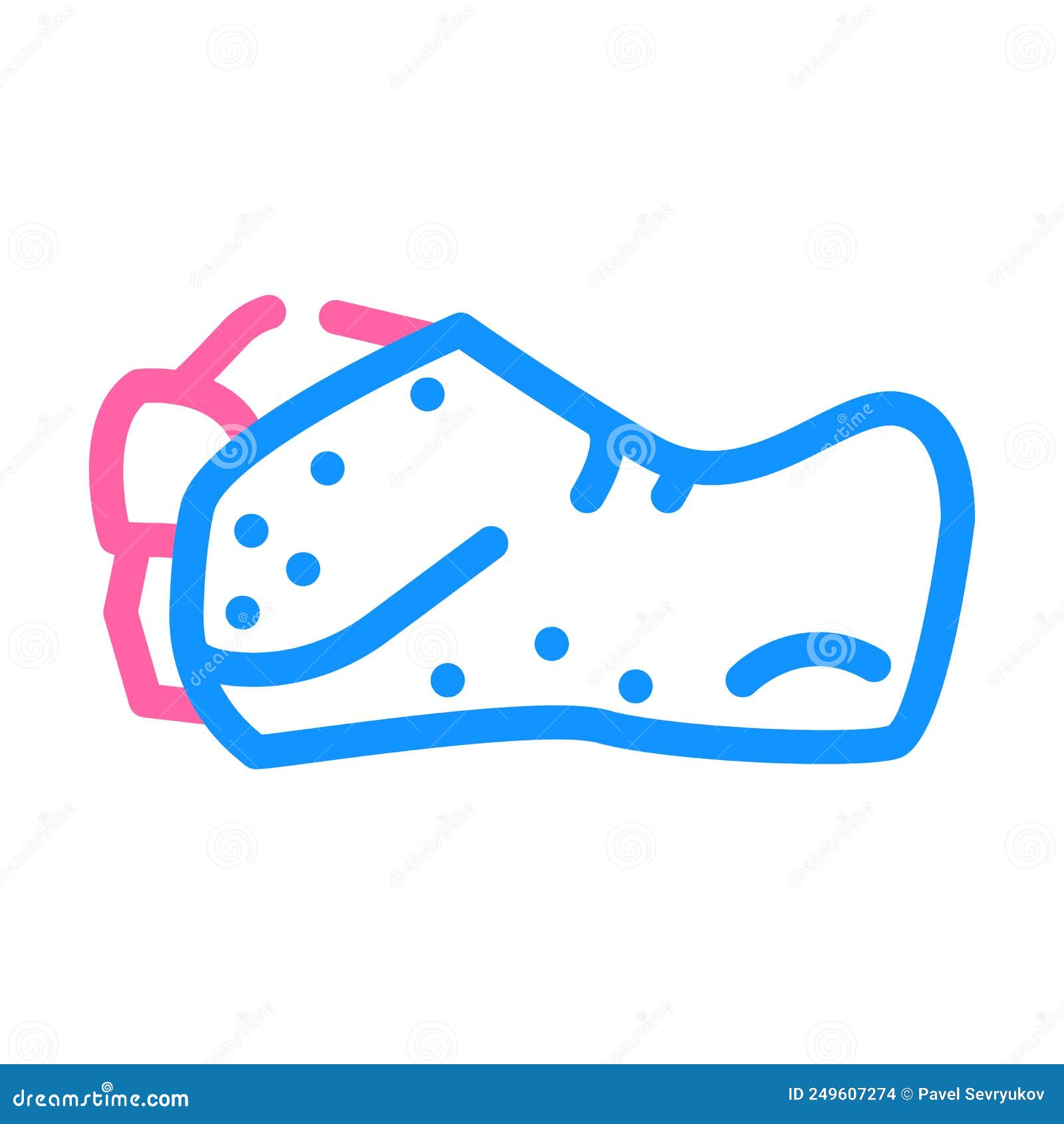 Shoulder Joint Color Icon Vector Illustration Stock Vector ...