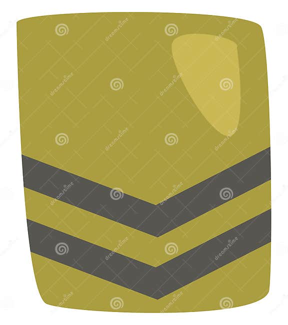 Shoulder mark, icon stock vector. Illustration of graphic - 260373240