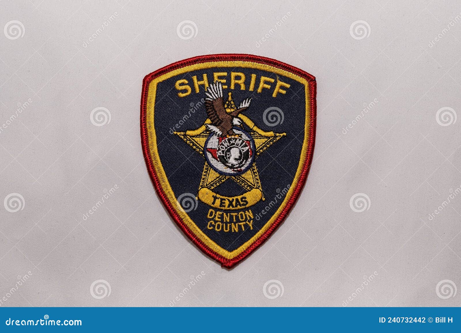 The Shoulder Patch of the Denton County Sheriff Department in Texas ...