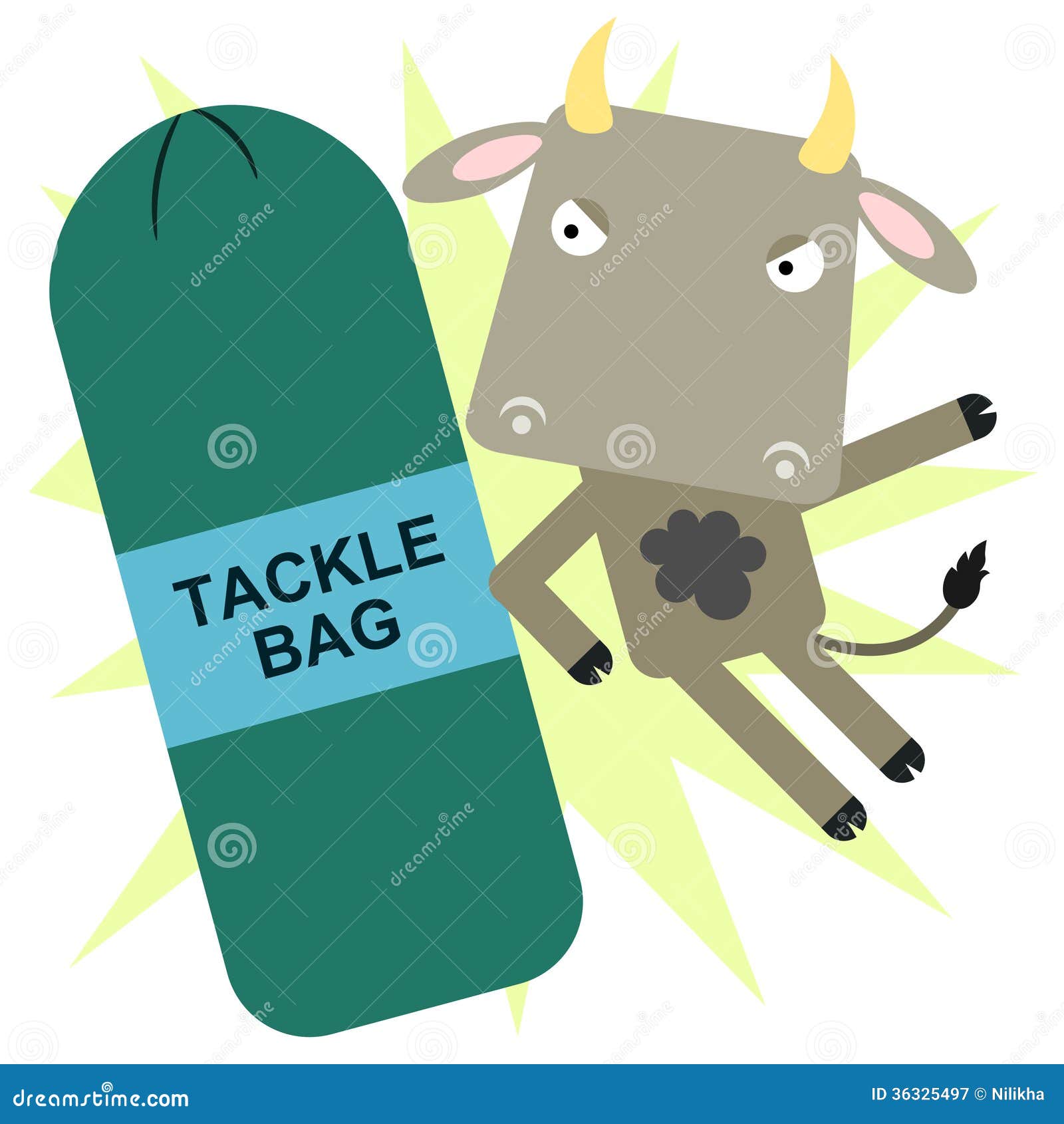 Shoulder tackle stock illustration. Illustration of cartoon - 36325497