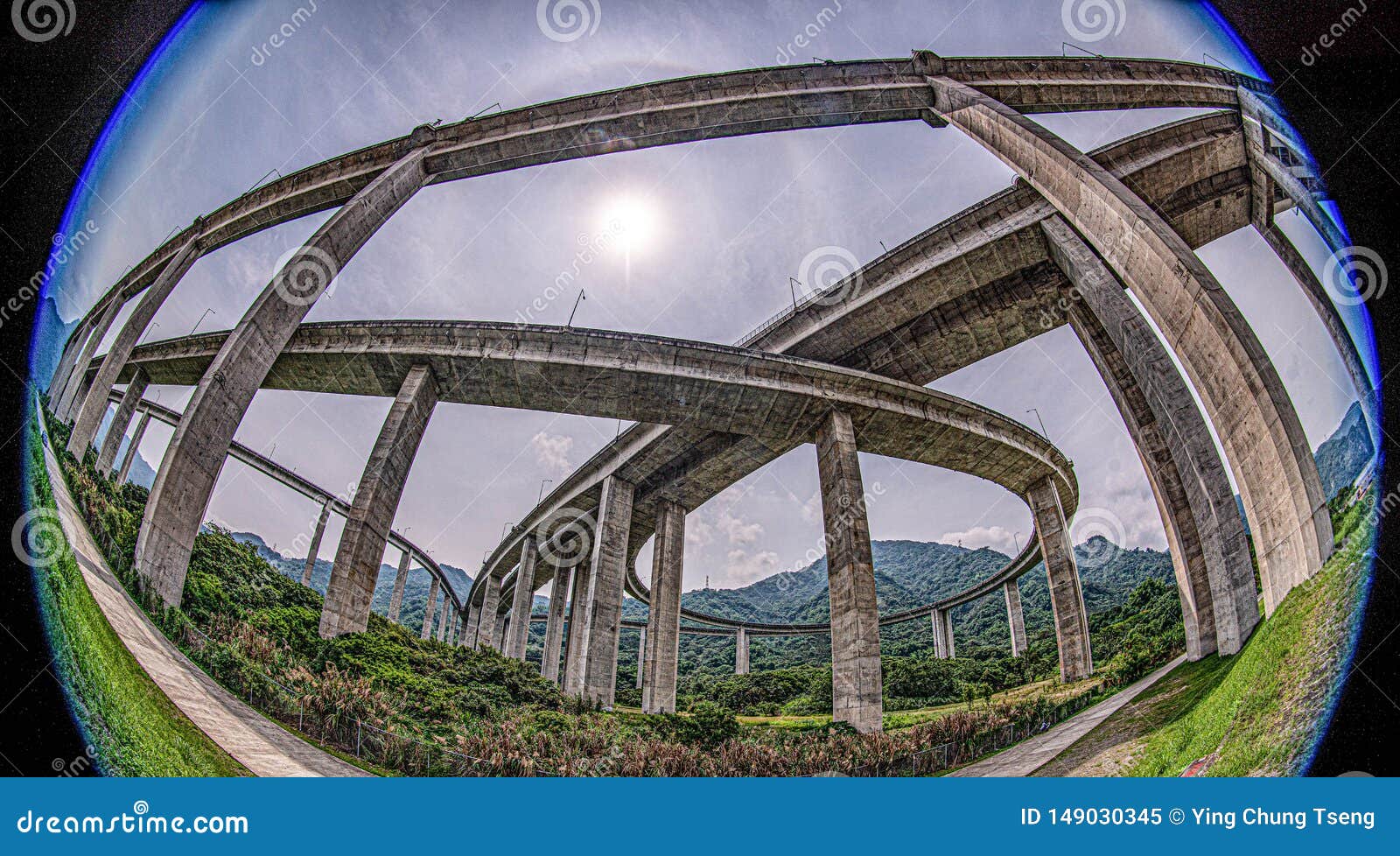 The Shoulder Track Becomes A Fast Road Royalty-Free Stock Photography ...