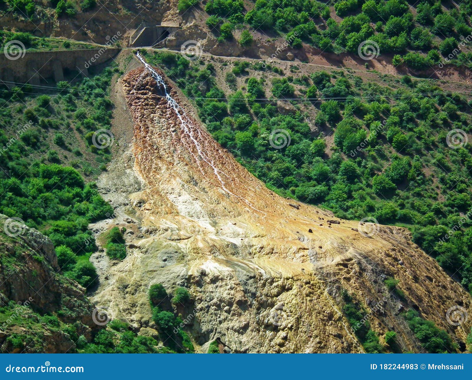 Shourab Spring in Gadouk , Iran Stock Image - Image of firoozkuh ...