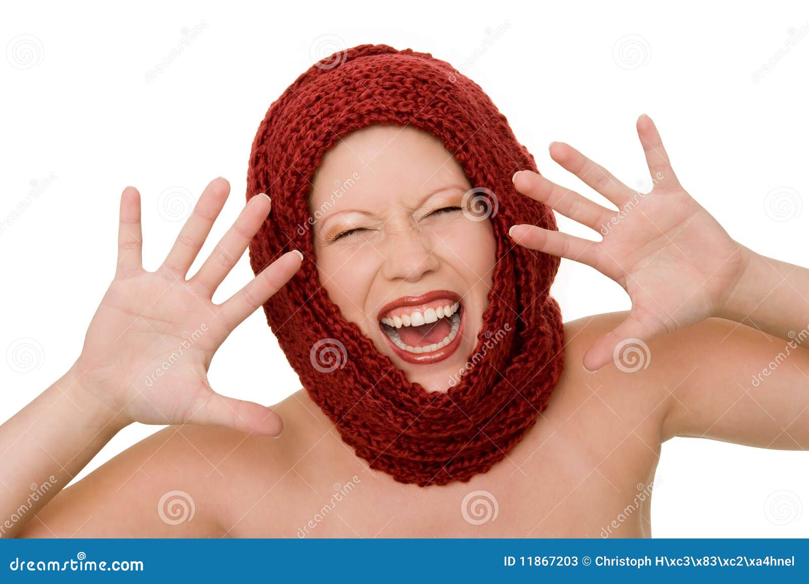 Shout stock image. Image of nose, skin, mouth, portrait - 11867203