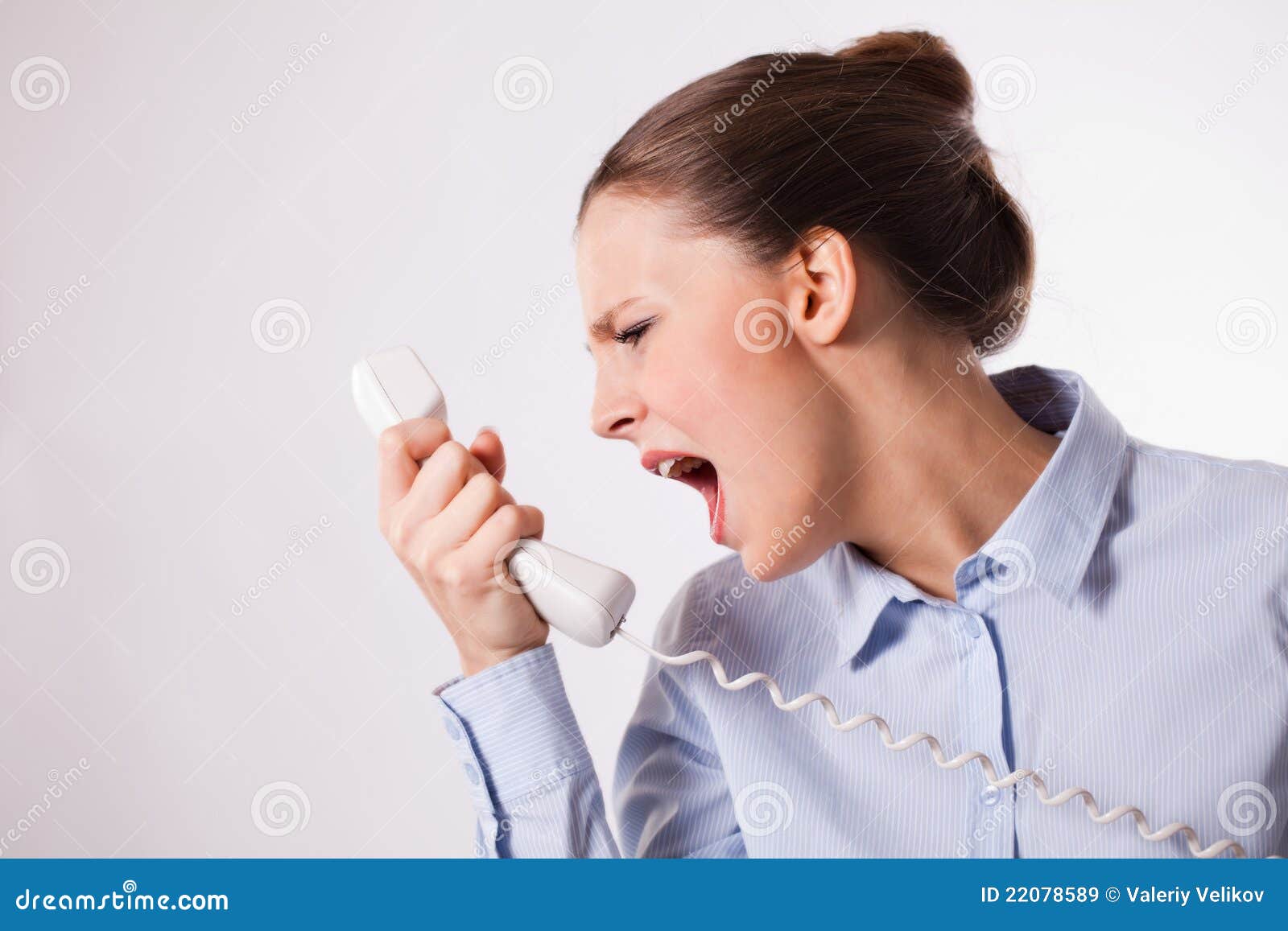 Shout stock image. Image of work, shirt, writing, hairstyle - 22078589