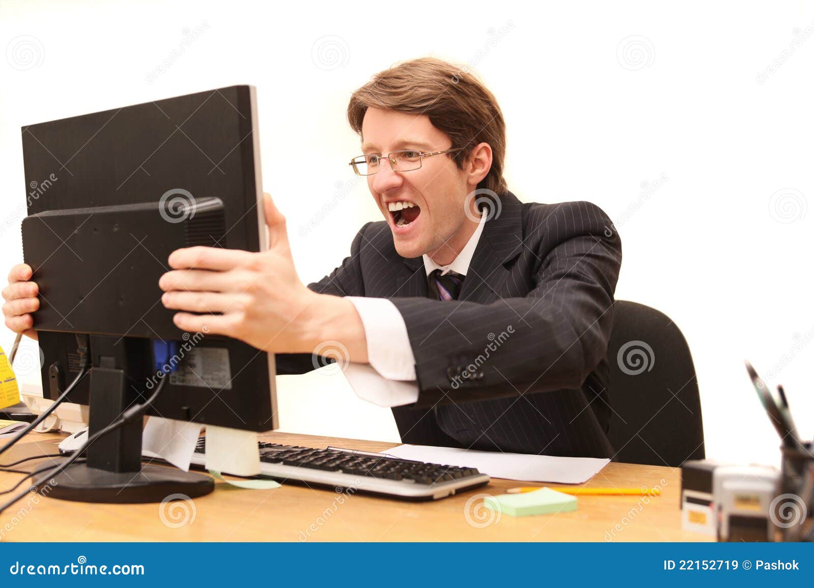 Shout stock image. Image of market, monitor, failure - 22152719