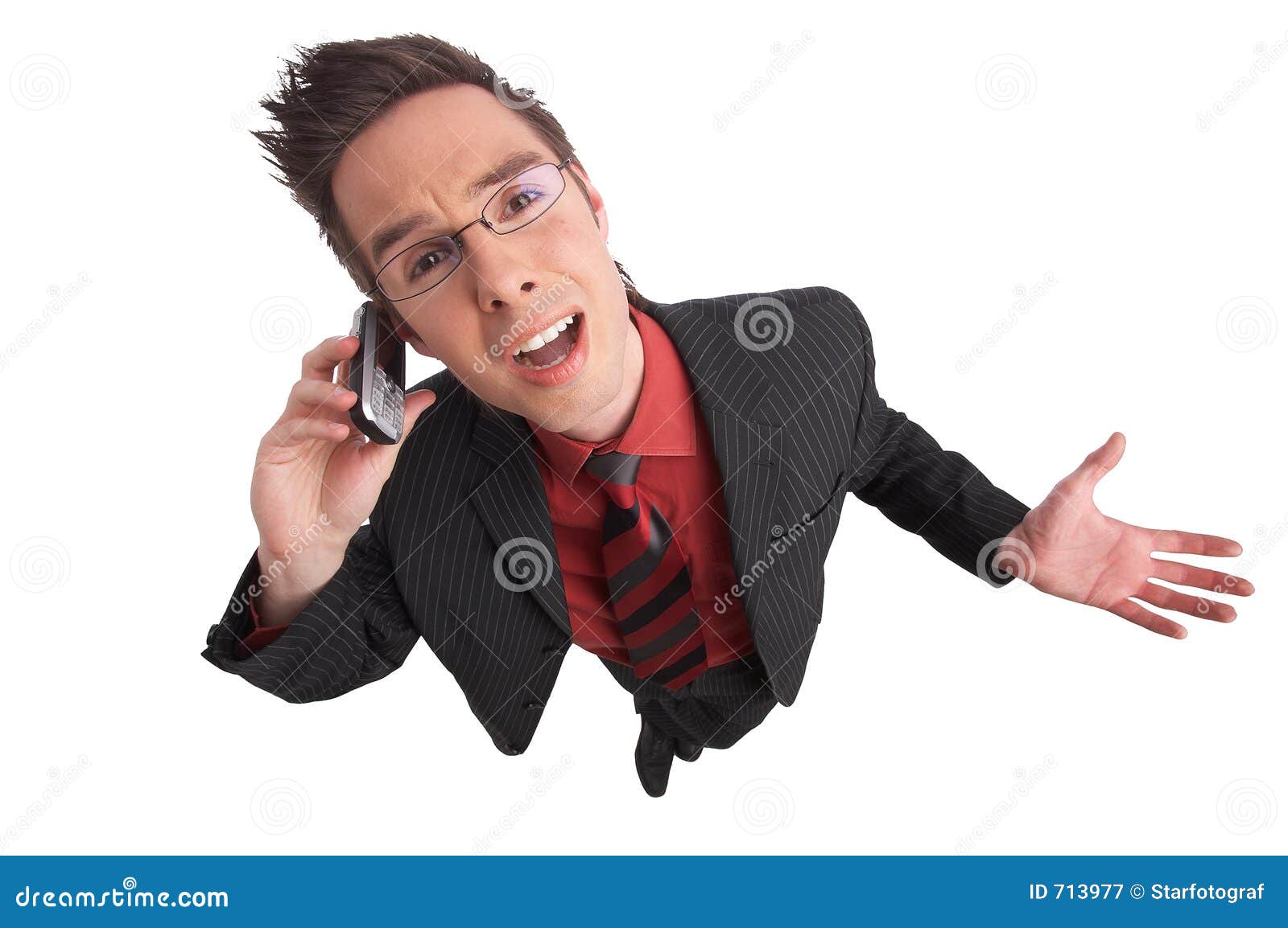 Shout stock image. Image of businessportraits, modell, businessman - 713977