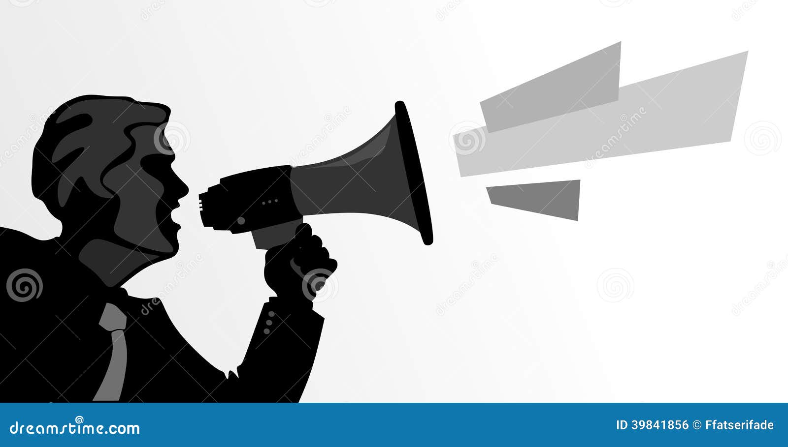 Shout stock illustration. Illustration of sample, barker - 39841856