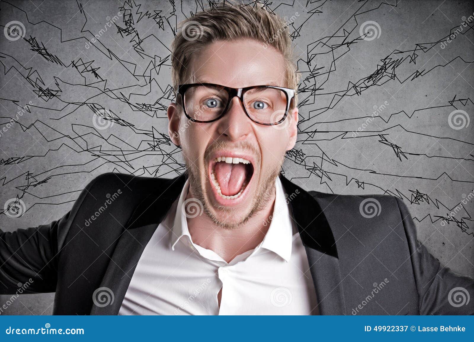Shout stock image. Image of aggressive, oppression, shock - 49922337