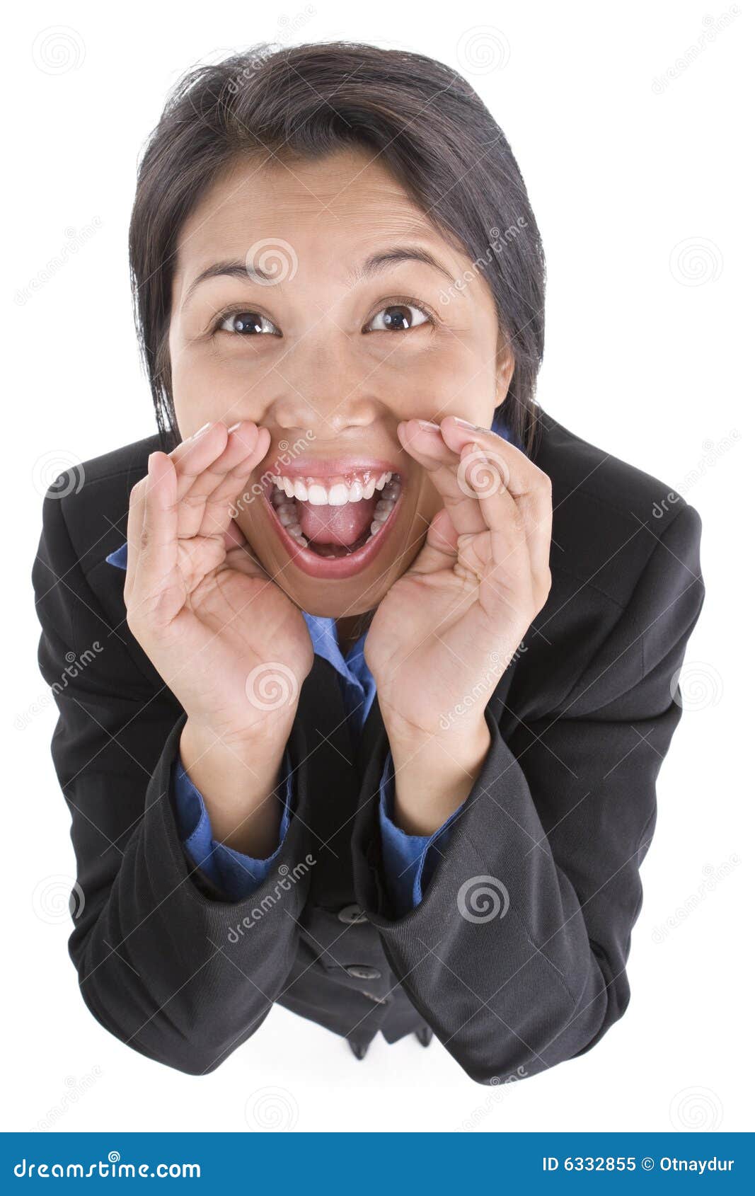 Shouting stock image. Image of announce, distortion, loud - 6332855