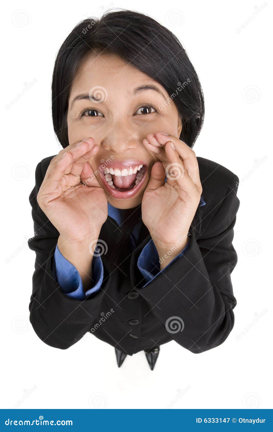 Shouting stock image. Image of white, looking, businesswoman - 6333147