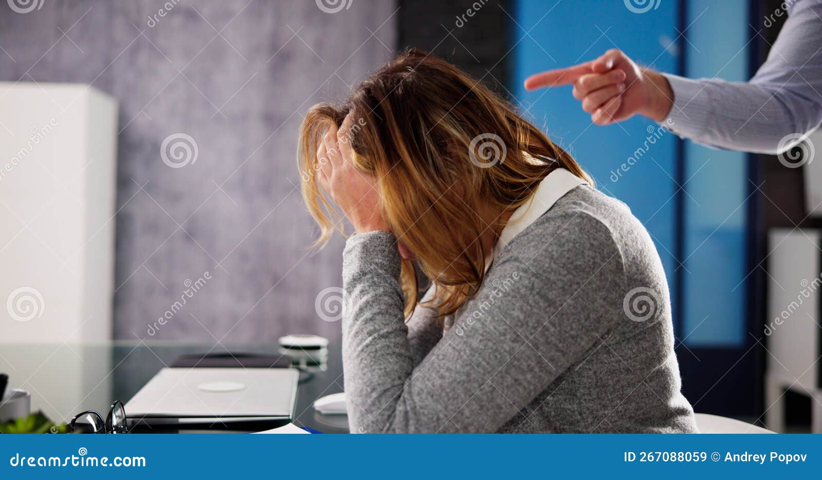 Shouting Angry Boss Bully stock image. Image of harassment - 267088059
