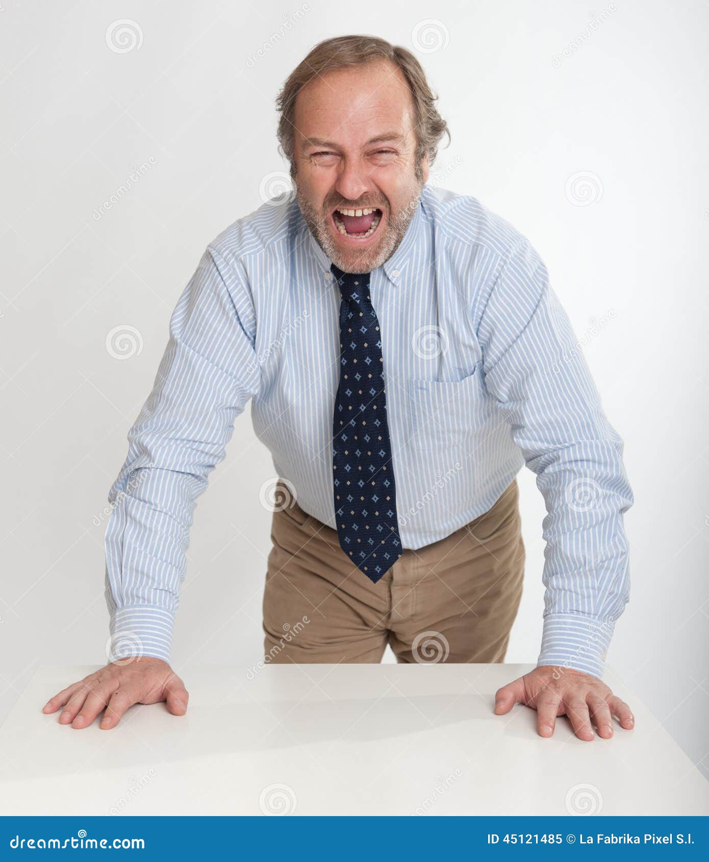 Shouting businessman stock image. Image of caucasian - 45121485