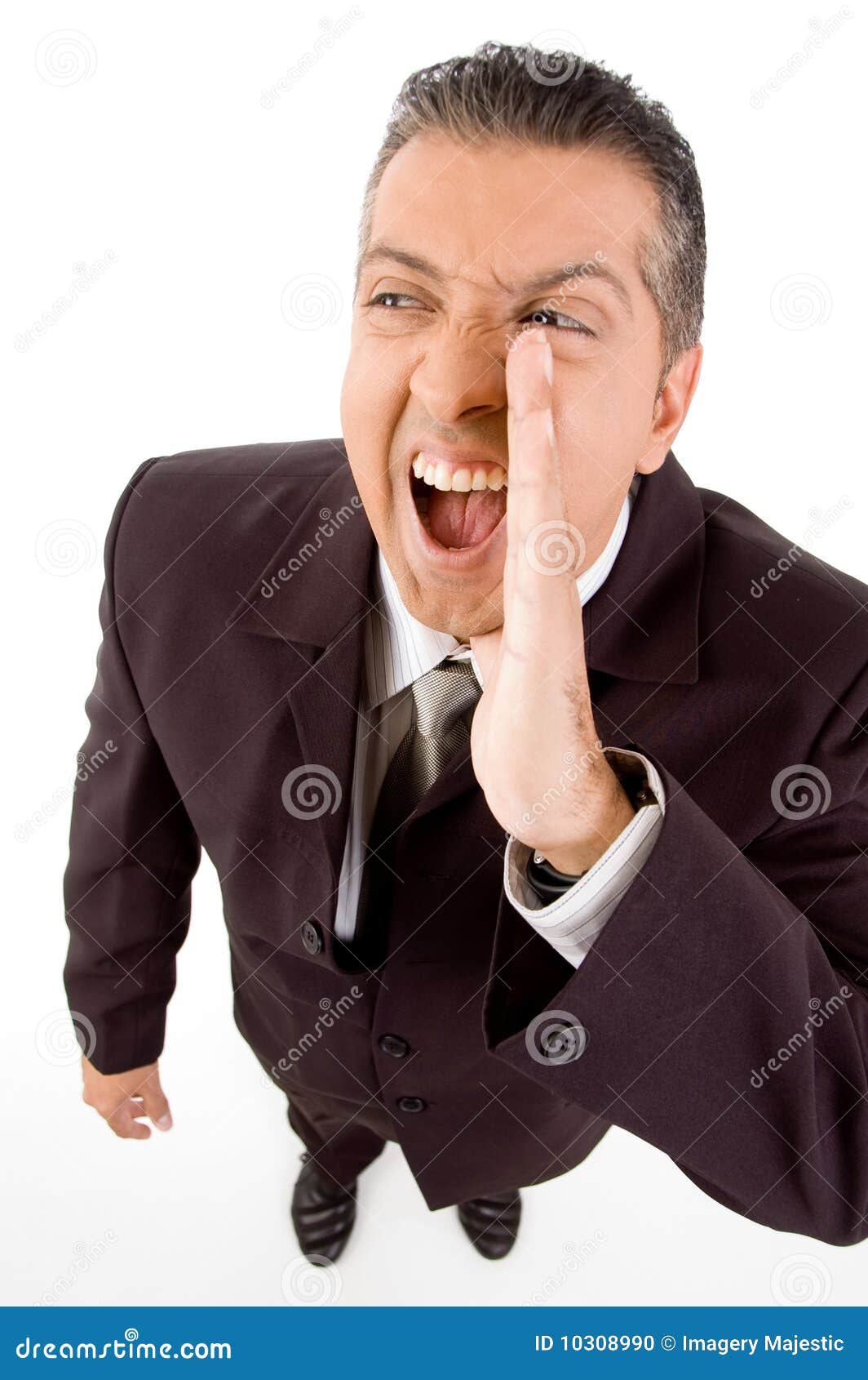 Shouting loud stock photo. Image of corporate, office - 10308990