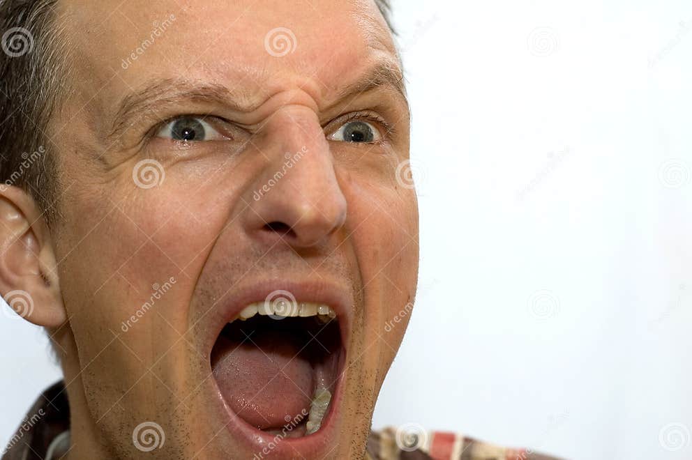 Shouting man stock photo. Image of shout, shouting, expressive - 2025380