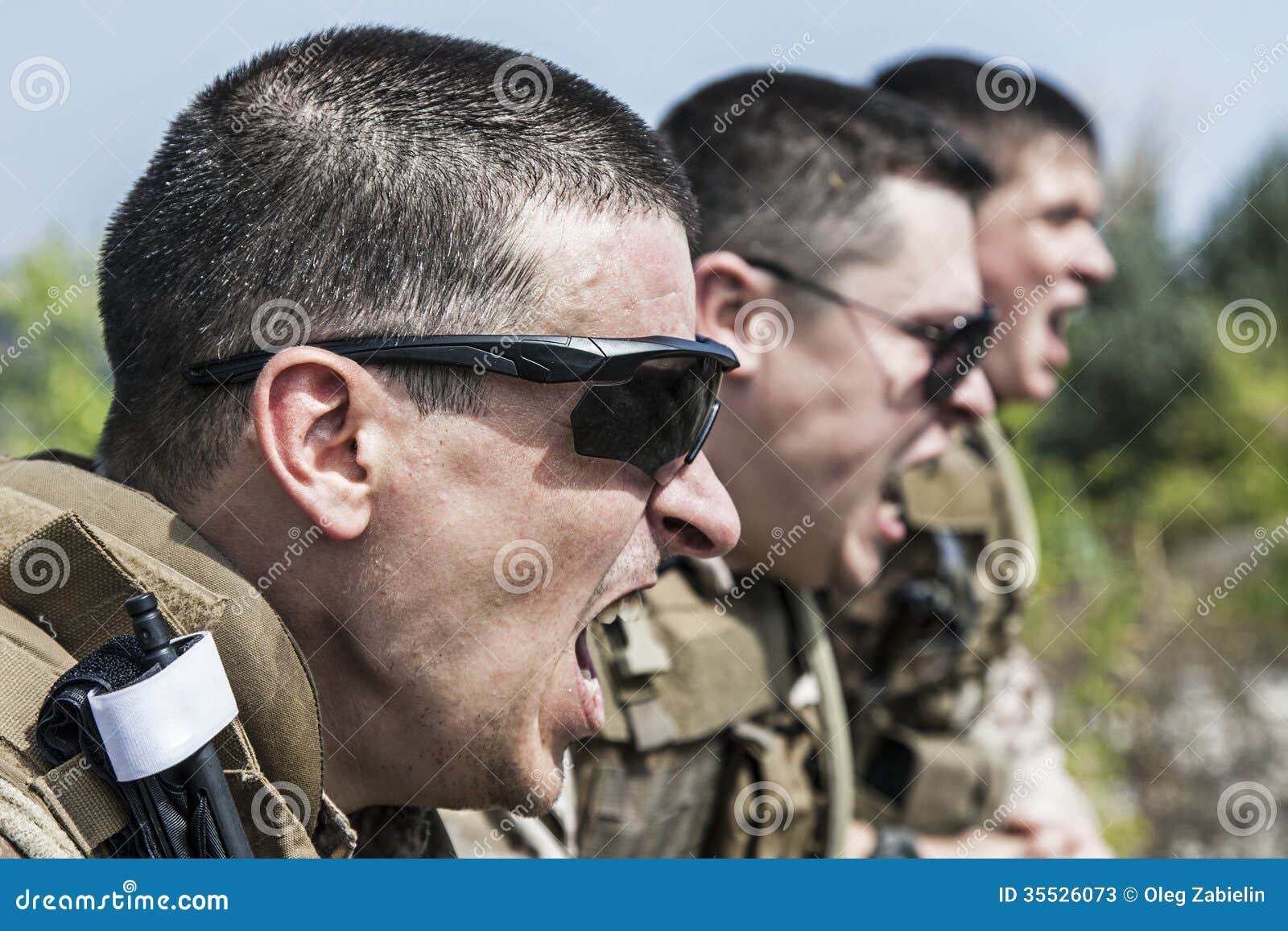 Shouting stock image. Image of special, armed, negativity - 35526073